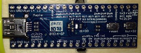 기술 여행자 ArsViator ST Link V2로 Maple Mini 부트로더 교체하기