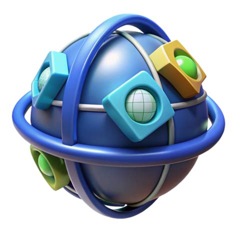 Global Network Interconnected 3d Sphere 56481434 Png