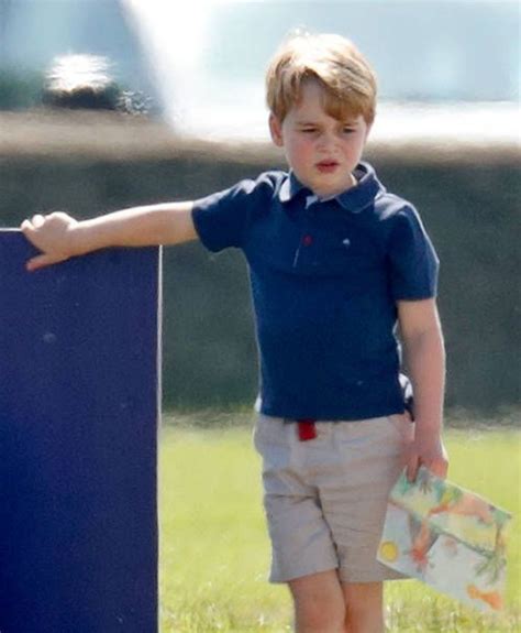 Prince George Of Cambridge Attends The Maserati Royal Charity Polo Trophy At Beaufort Polo Club