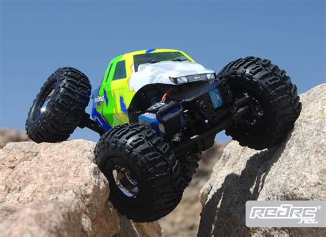 Red Rc Losi Mini Rock Crawler Pro