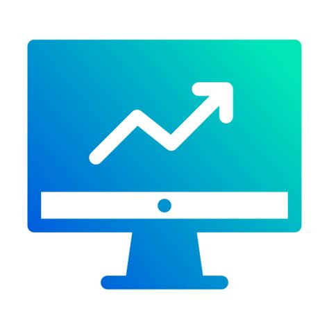Statistic Generic Flat Gradient Icon