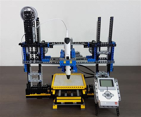 lego 3d printer using 3d models 6 steps instructables