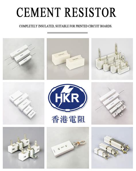 15w Power Electronics Cement Resistor For Communication From China Manufacturer Hong Kong