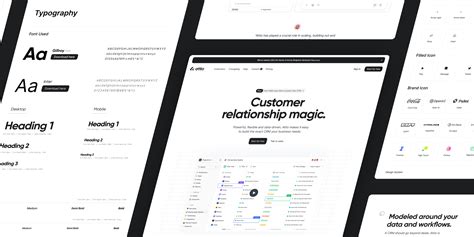 Attio Crm Landing Page And Mobile Responsive Figma