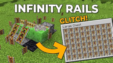 Fastest Rail Duper Infinite Rail Farm In Minecraft Glitch Youtube