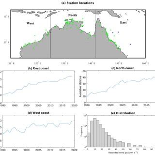 Locations Of Weather Station Observations Used In This Study A And Download Scientific
