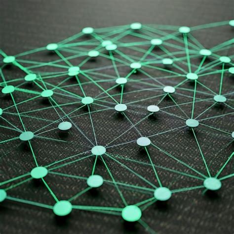 Premium Photo 3d Rendering Of The Network Connection Structure