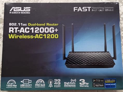Asus Rt Ac1200g Sealed Dual Band Wireless Ac1200 Router Computers And Tech Parts