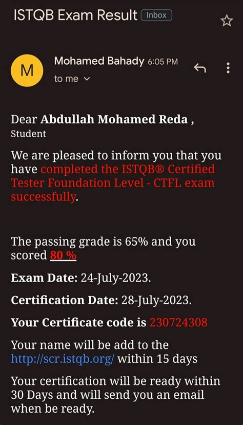 Abdullah Mohamed On Linkedin Istqb Certification