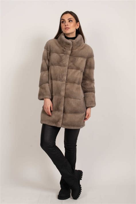 Норкова шуба колір колотий лід Світ Шкіри та Хутра