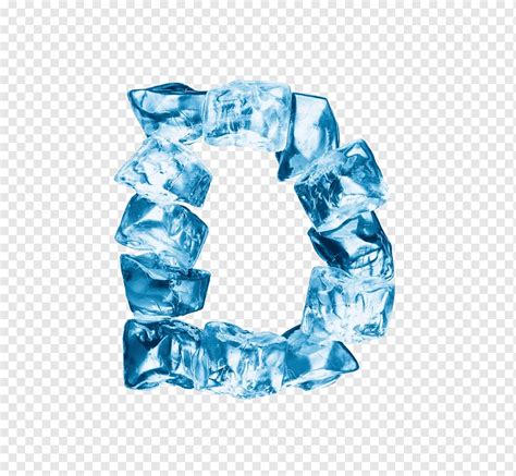 얼음 편지 래스터 그래픽 알파벳 얼음 편지 푸른 영어 워드 아트 Png Pngwing