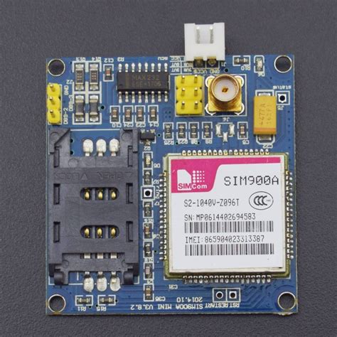 Sim900a Gsm Module V40 Kit Wireless Extension Module Rees52