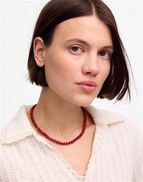 Semiprecious Beaded Choker Necklace Madewell