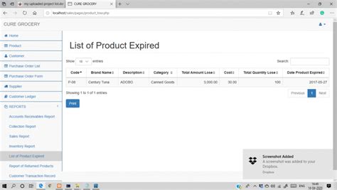 Grocery Sales System Project In PHP With Source Code And Report Download Kashipara