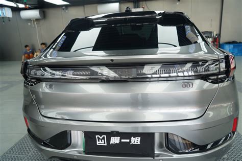 极氪001改色gt银 客户案例 膜一姐