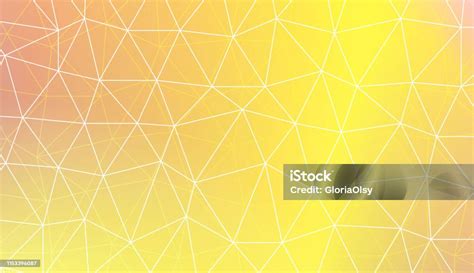 삼각형 요소가 있는 다각형 패턴의 힙 스 터 패턴 현대적인 인테리어 디자인 패션 인쇄 벡터 일러스트입니다 흐린 배경 부드러운 그라데이션 질감 색상 0명에 대한 스톡 벡터