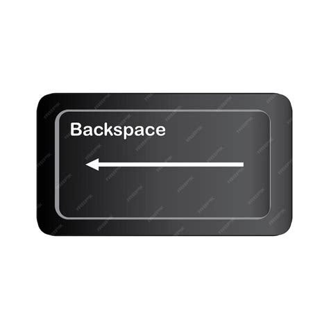 Premium Vector Backspace Button Icon