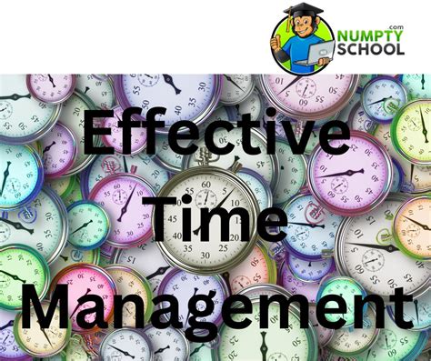 Effective Time Management Techniques For A Productive Life