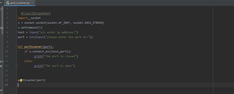 developing a port scanner using python by shubhamnandanwar medium