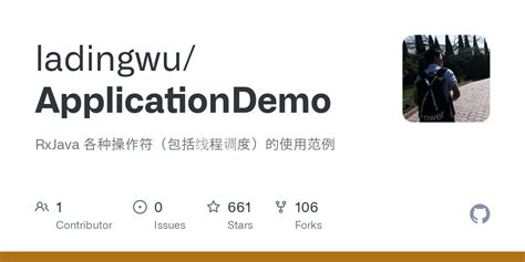 Github Ladingwu Applicationdemo Rxjava