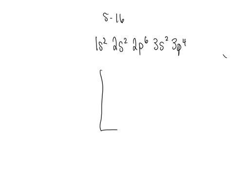 Solved Draw The Electron Configuration For A Neutral Atom Of Sulfur