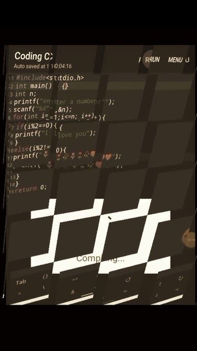 Codeing Programming Code Iloveyou Print 🥀🌹🌷🥀 Iloveyou Youtube