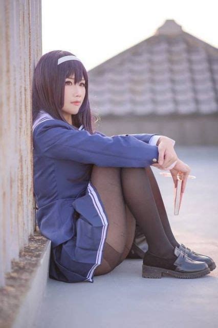 黒タイツが魅惑的なコスプレ特集│牧瀬紅莉栖、霞ヶ丘詩羽、枝垂ほたるなど アニメイトタイムズ ポージングのアイデア コスプレ 霞ヶ丘詩羽