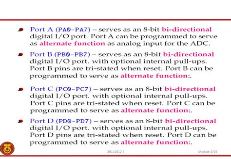 Ppt Introduction To Avr Atmega32 Architecture Powerpoint Presentation Id1587119