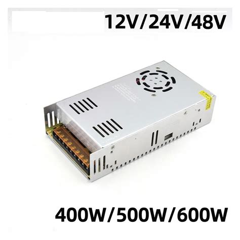 400w 500w 600w Switching Power Supply Light Transformer Ac To Dc 5v 12v 24v 36v 48v Power Supply
