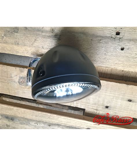 Highsider Cnc Alu Headlamp Bracket 35 54mm Chrome Black Short