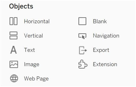 Button Object In Tableau Desktop 2020 2
