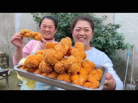 姐俩今天做了酸奶大麻花香甜可口外酥里嫩艳丽直夸好吃 YouTube