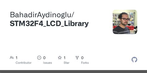 GitHub BahadirAydinoglu STM F LCD Library