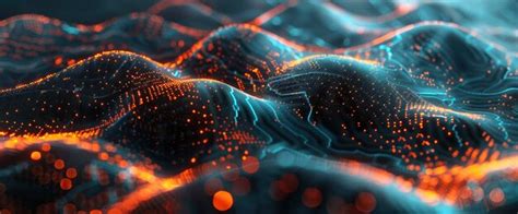 technology abstract digital algorithm maps technology abstract