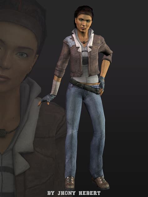 Alyx Vance Half Life 2 Fixed Bones By Jhonyhebert On Deviantart
