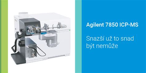 Agilent 7850 Icp Ms Snazší Už To Snad Být Nemůže Hpst S R O