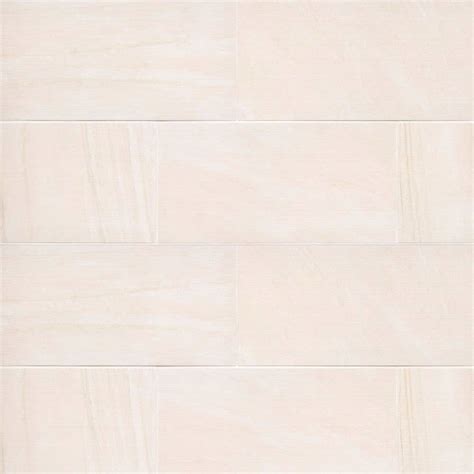 Bedrosians Purestone 12 In X 24 In Matte Velvet Porcelain Tile In