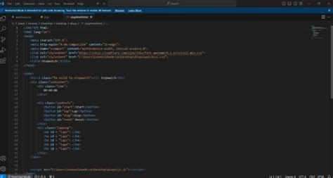 deepa dharshini on linkedin prodigyinfotech stopwatch html css javacsript prodigyinfotech…