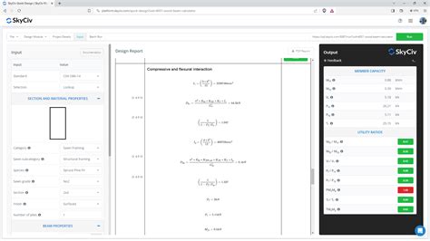 Spreadsheet Calculator SkyCiv Engineering Spreadsheet Calculator SkyCiv Engineering
