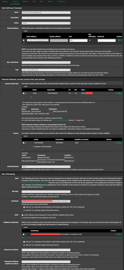 issue with haproxy for internal reverse proxy of services r pfsense