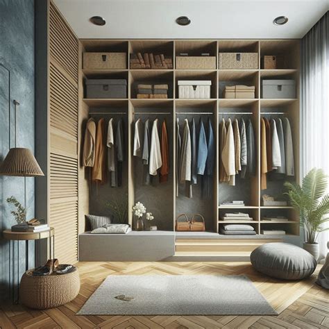 Wall Open Closet