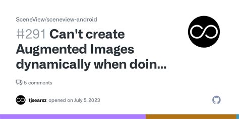 Can T Create Augmented Images Dynamically When Doing An Async Call Issue Sceneview