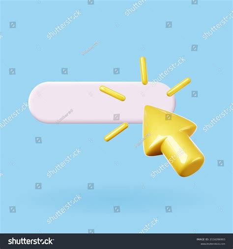 3d Computer Cursor Web Arrow Mouse Stock Vector Royalty Free