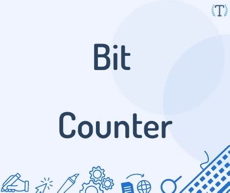 Bit Counter Online Tool