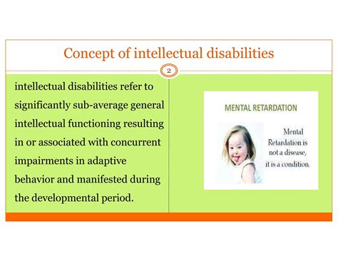 Intellectual Disabilities Presentation Full Pdf