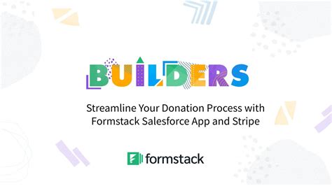 Streamline Your Donation Process With Formstack Salesforce App And Stripe Formstack Youtube