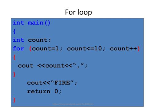 Control Structure C