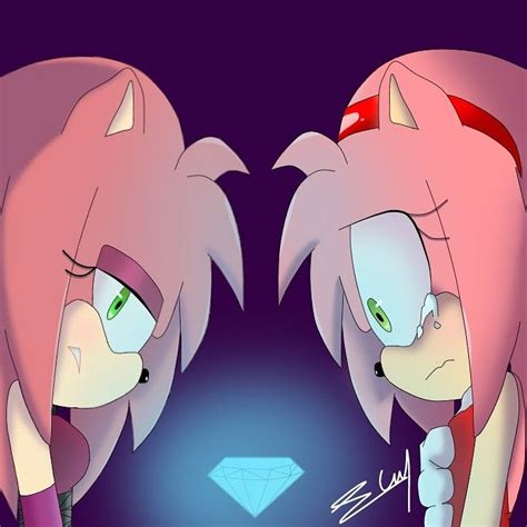 Pin De Angel Rye En Amy Rose Arte De Pin Up Cómo Dibujar A Sonic