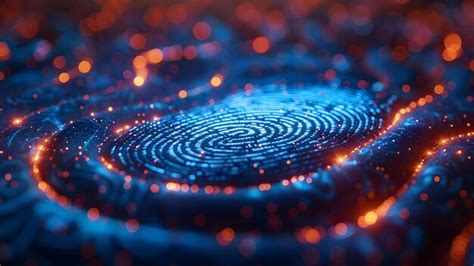 Premium Photo Enhancing Cybersecurity With Biometric Data Verification Through Digital