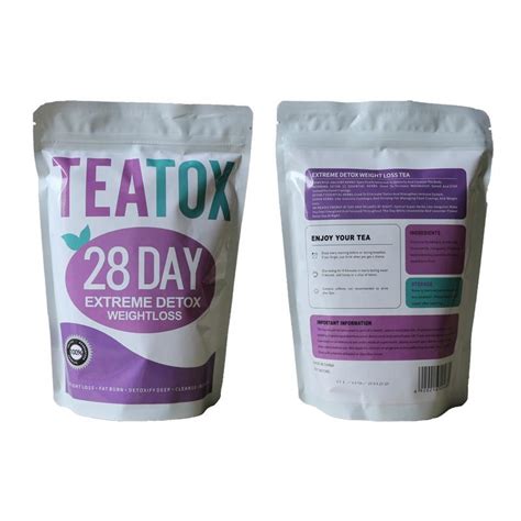 Teatox 28 Day Extreme Detox And Weight Loss Tea Ginax Store